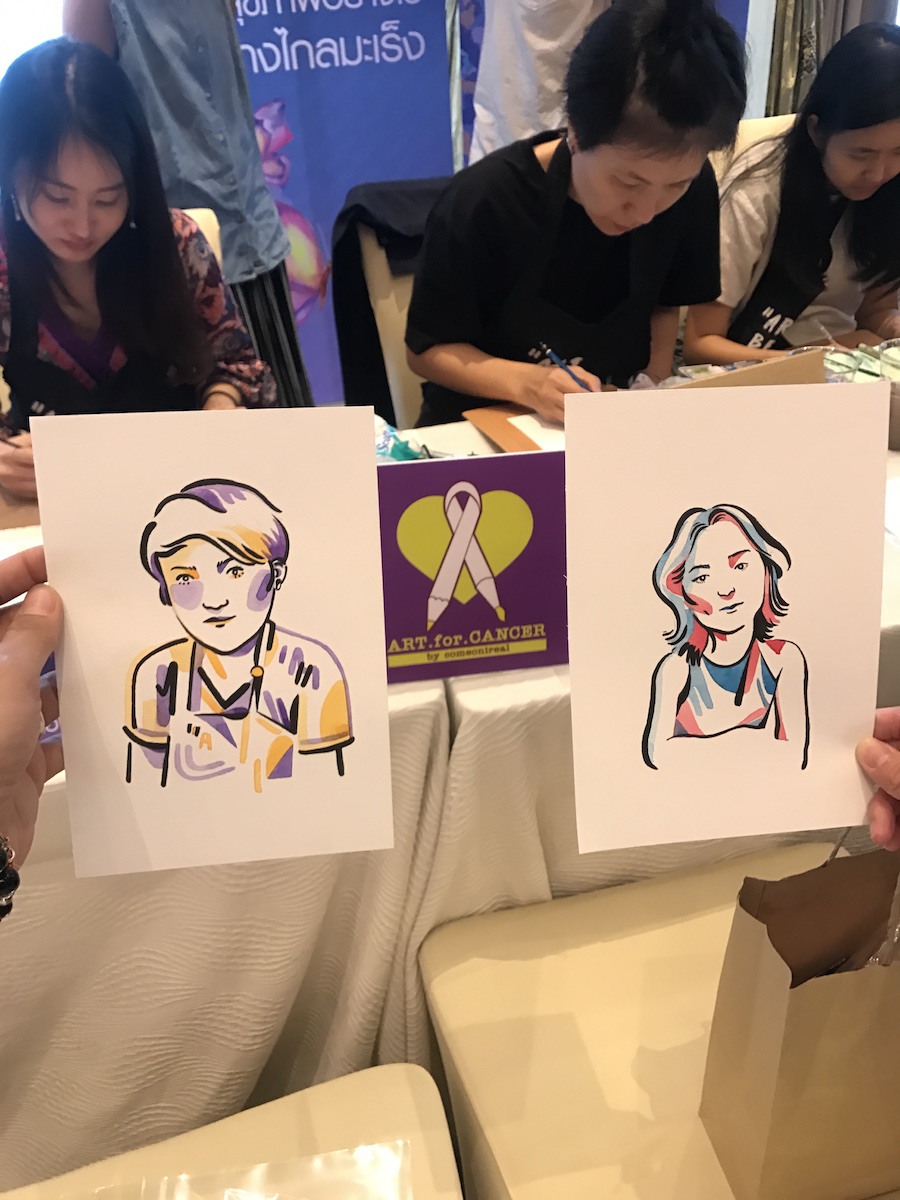 กิจกรรม Art for Health ร่วมกับ SCB และ SCB Life - Art for Cancer by Ireal